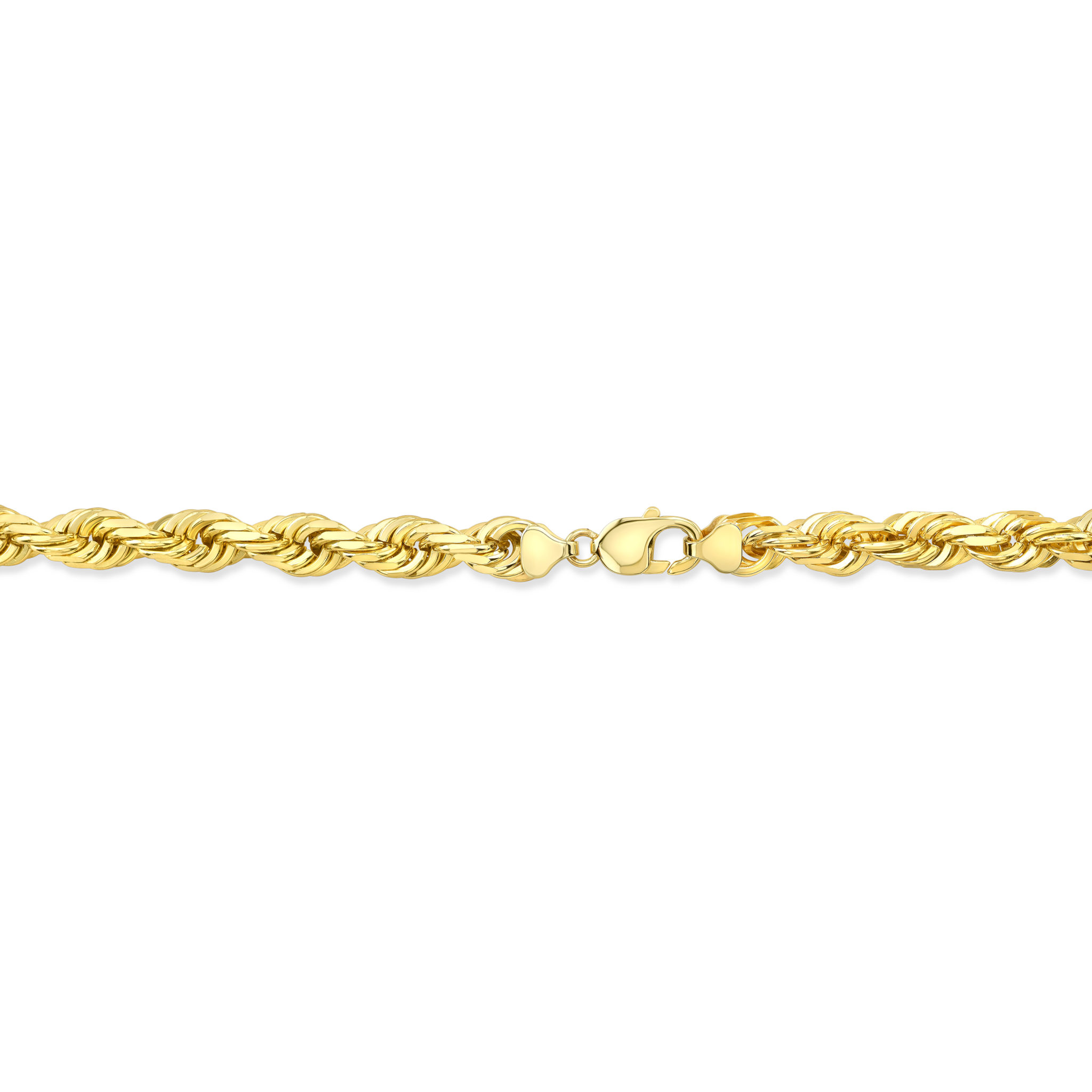 Solid Gold Rope Chain - Monte Christo Trade Corporation